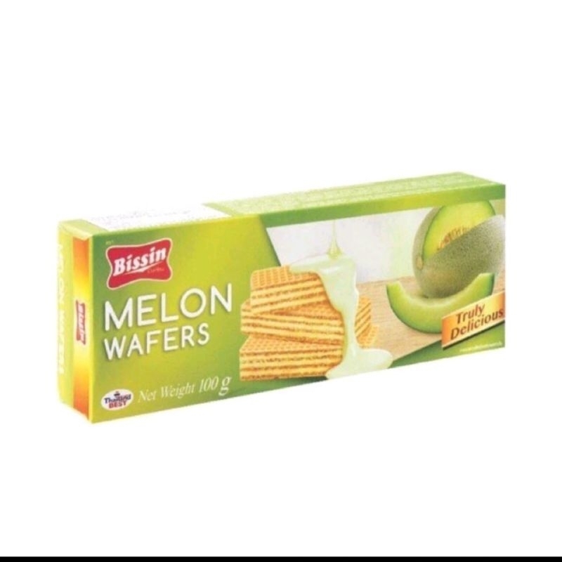 บิสชิน เวฟอร์ไส้ครีม 100กรัม Bissin Wafers | Shopee Thailand