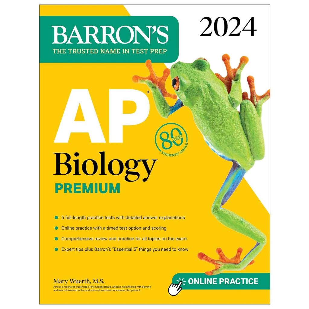 9781506287799 AP BIOLOGY PREMIUM, 2024: 5 PRACTICE TESTS ...