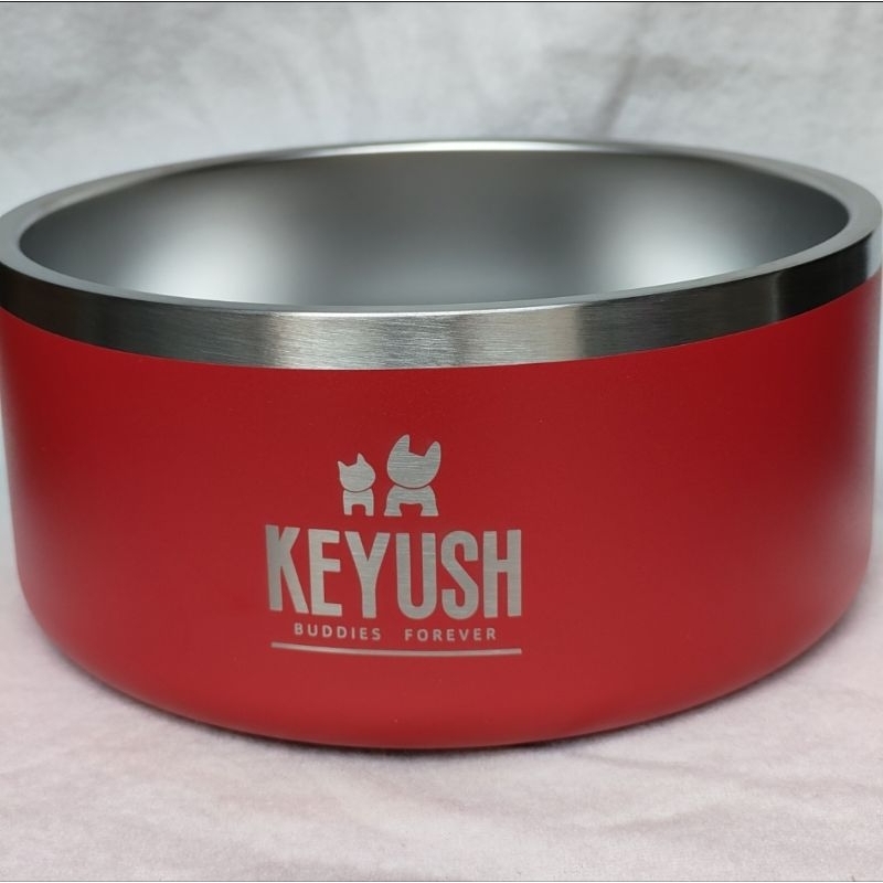 Keyush ชามน้ำเย็นนาน 8 ชั่วโมง สำหรับสัตว์เลี้ยง ชามน้ำเย็นสัตว์เลี้ยง ...