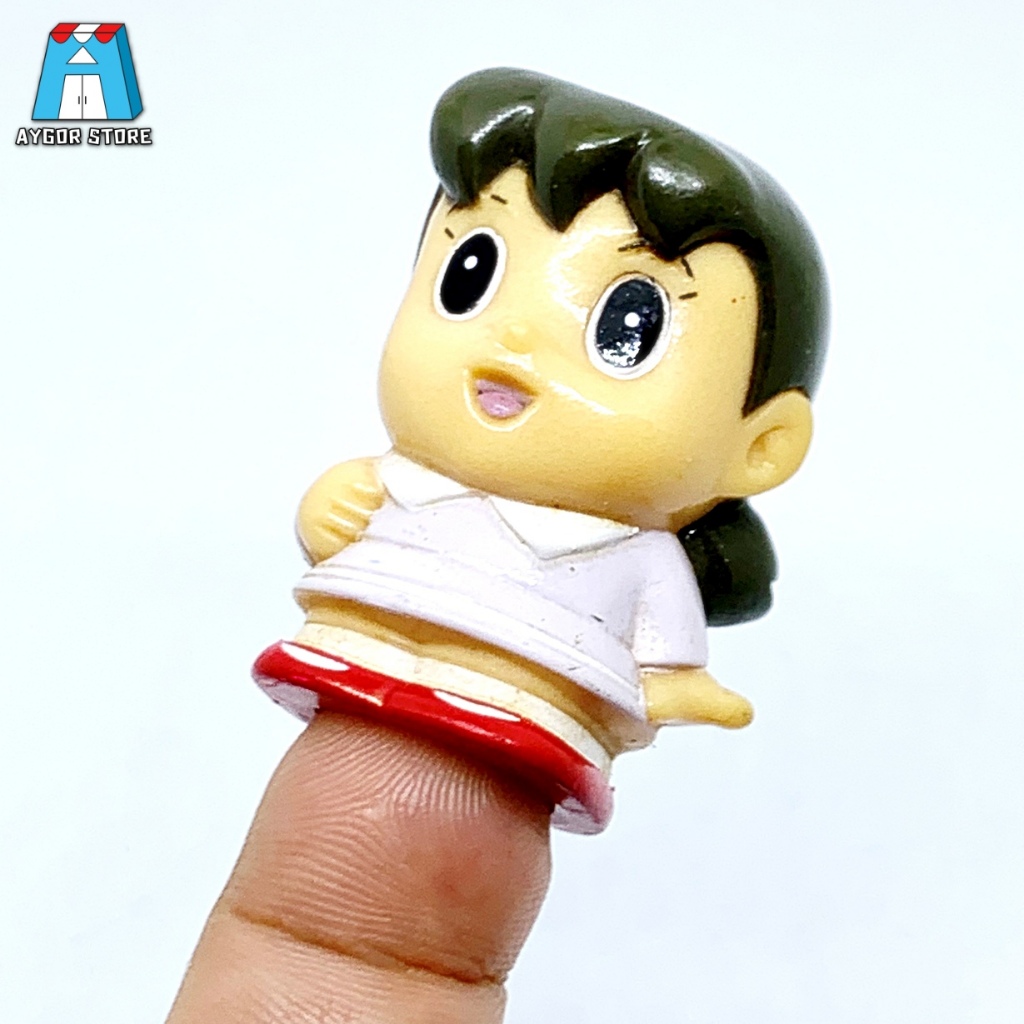 Finger Puppet Doraemon หุ่นนิ้วมือ ตุ๊กตาสวมนิ้ว โมเดลฟิกเกอร์ Figure ...