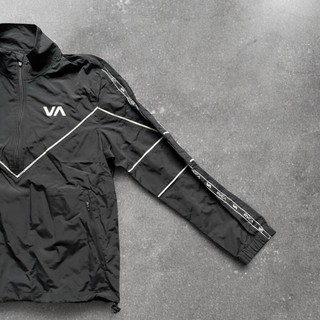 เสื้อแจ๊คเก็ตกันลม RVCA Men's Transporter Anorak Track Jacket รับประกัน ...