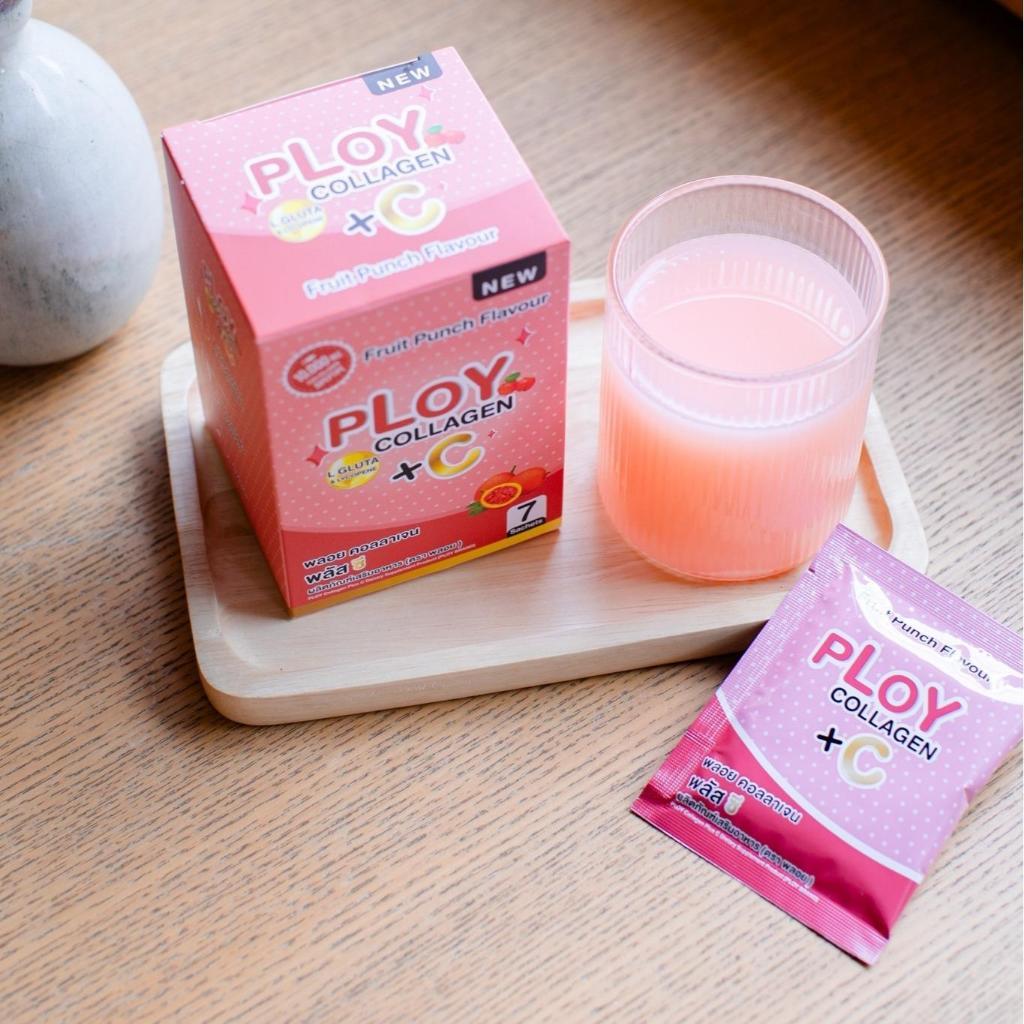 Ploy Collagen Plus C พลอย คอลลาเจน พลัส ซี ผลิตภัณฑ์เสริมอาหาร | Shopee Thailand
