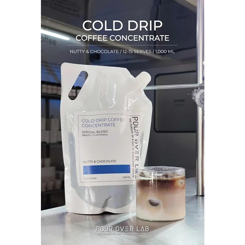 กาแฟสกัดเย็น Cold Drip Coffee Nutty & Chocolate NO.1 Concentrate | POUR ...