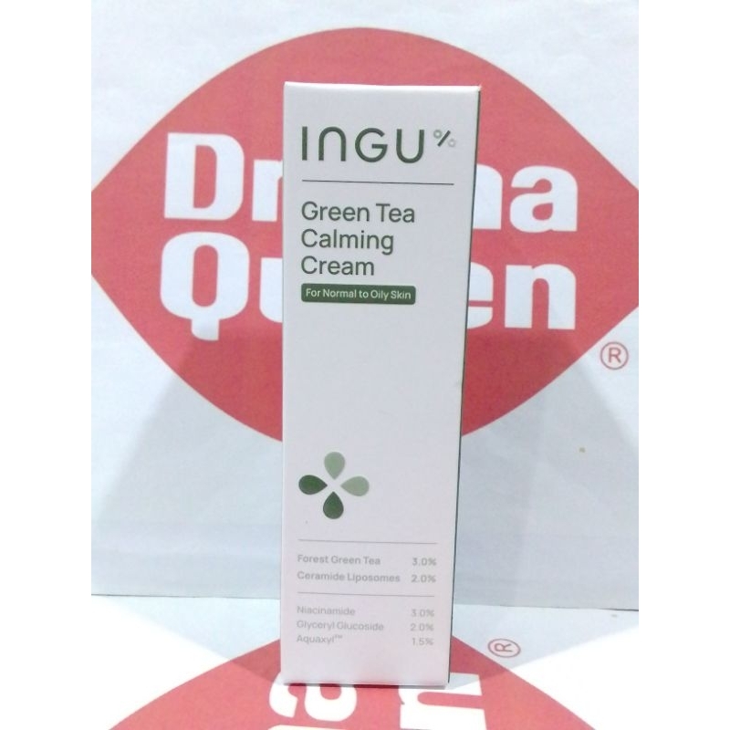 💚ลด10%💚 INGU Green Tea Calming Cream 50 ml ครีมบำรุงเพิ่มความชุ่มชื้นและเสริมปราการป้องกันผิว ...