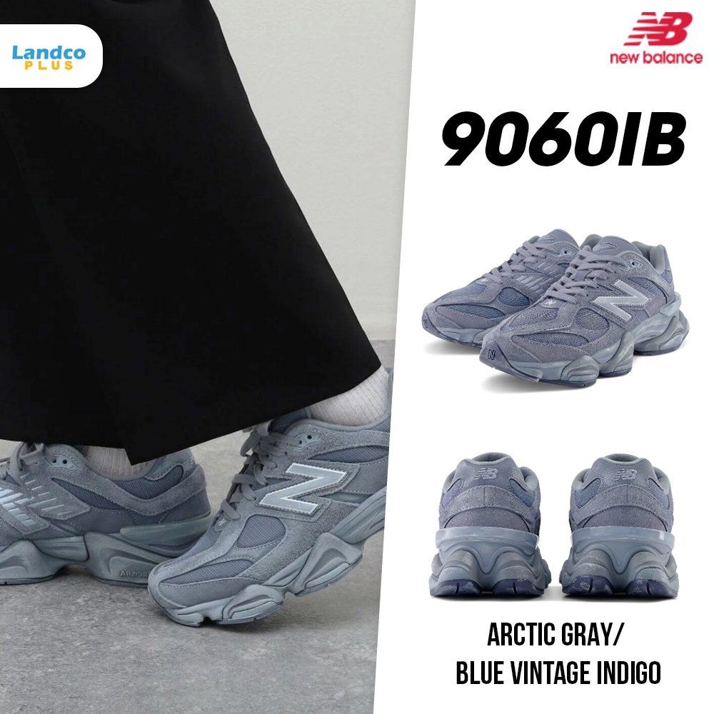 New Balance รองเท้าผ้าใบ รองเท้าลำลอง NB ND UX 9060 Arctic Grey U9060IB ...