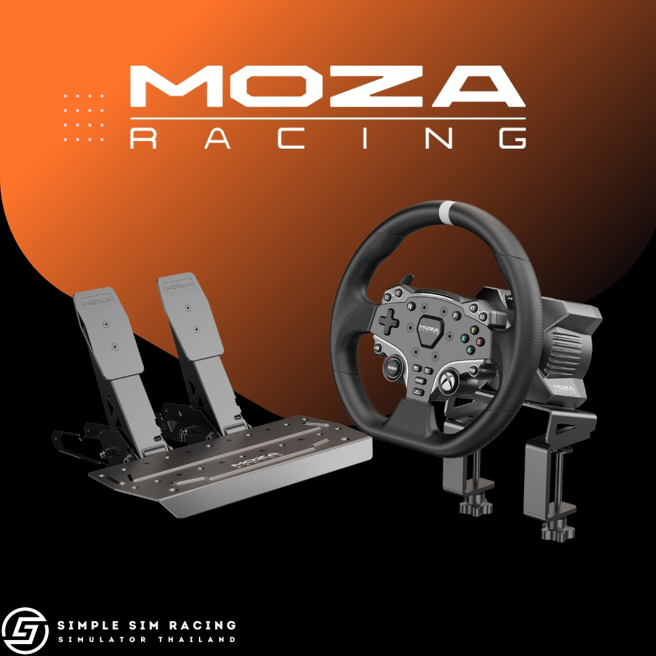 พร้อมส่ง Moza R3 Racing Bundle (2 Pedals) (ประกันศูนย์ไทย 1 ปี ...