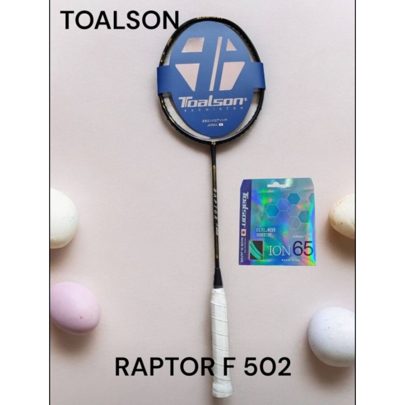 TOALSON :RAPTOR F 502 4U (JAPAN) แถมเอ็นแถมกริ๊ปขึ้นให้ฟรี | Shopee ...