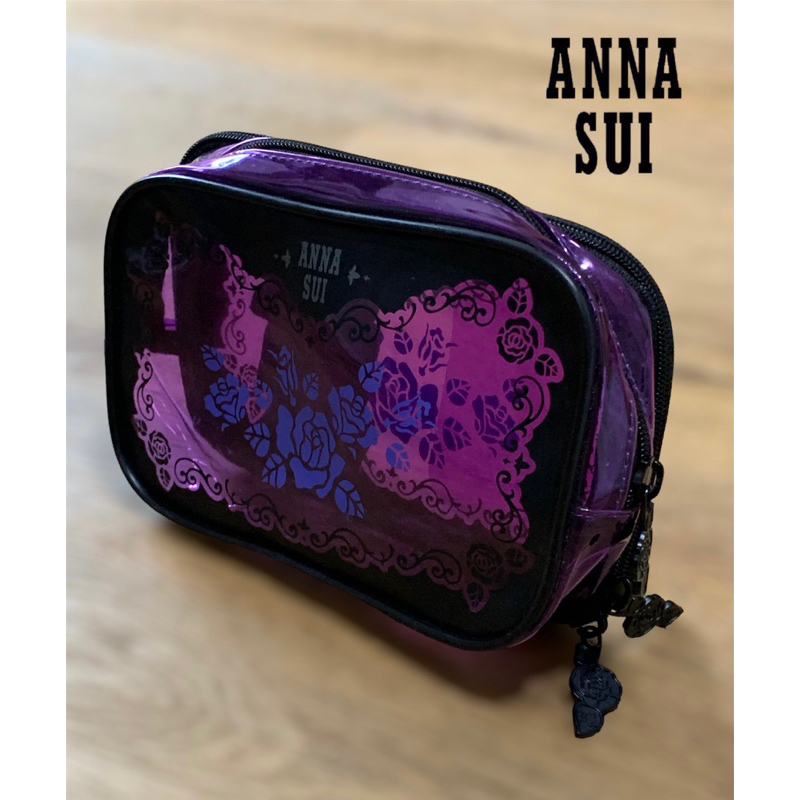 Anna Sui make up case ใสๆ สวยๆ สภาพดี | Shopee Thailand