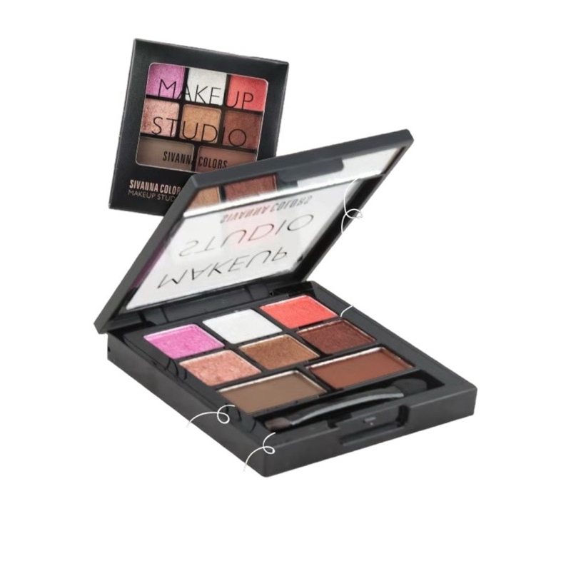 อายแชโดว์ SIVANNA COLORS HF592 makeup studio Velvet Eye Palette อายแชโด ...
