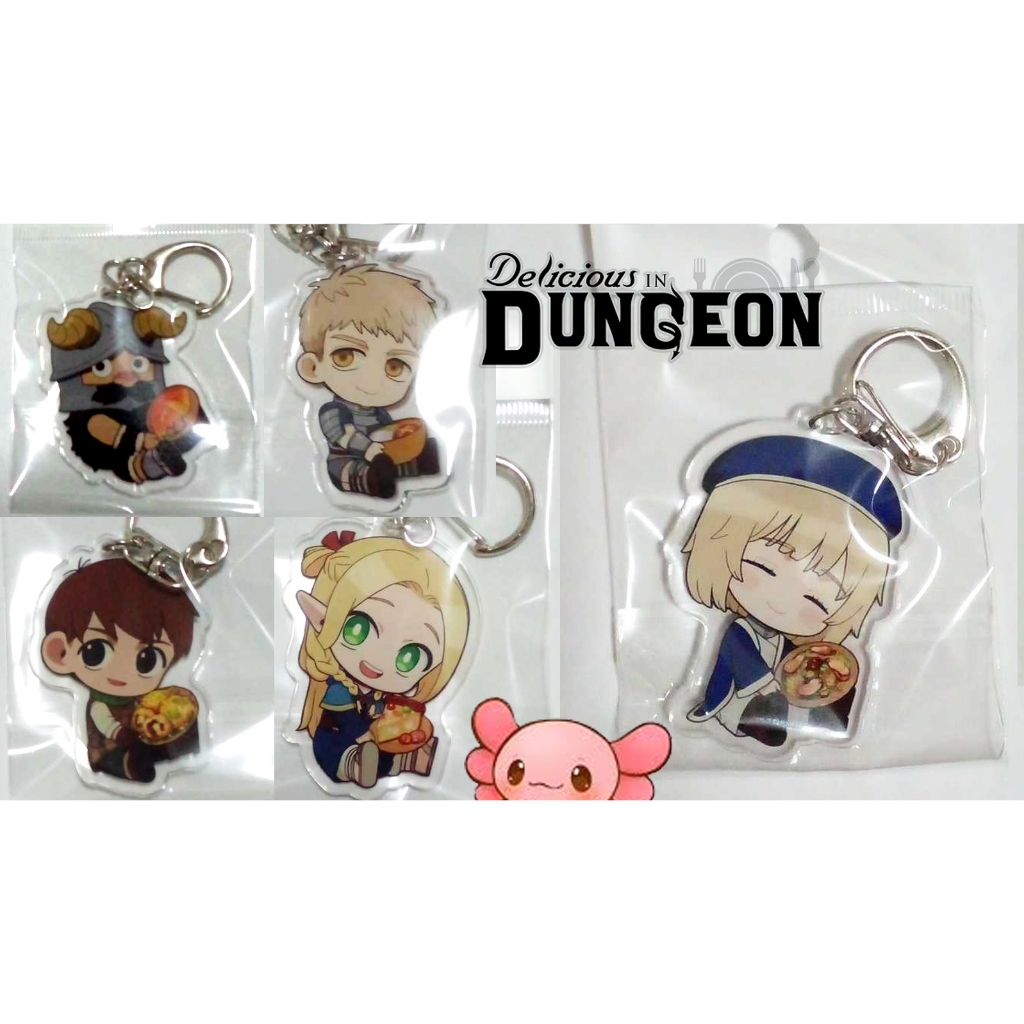**พร้อมส่งในไทย**พวงกุญแจ Danjon Meshi Delicious in Dungeon สูตรลับ ...