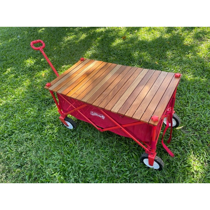 Wooden Top For Mesh Wagon ท็อปไม้สำหรับรถเข็น Coleman Outdoor Wagon ...