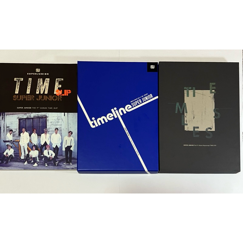 ส่งต่อ อัลบั้ม Super Junior 9th album - Time slip / Timeline / Timeless ...