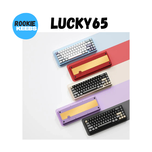 (พร้อมส่งจากไทย)Lucky65 3-Mode Hotswap Aluminum 65% Mechanical Keyboard ...