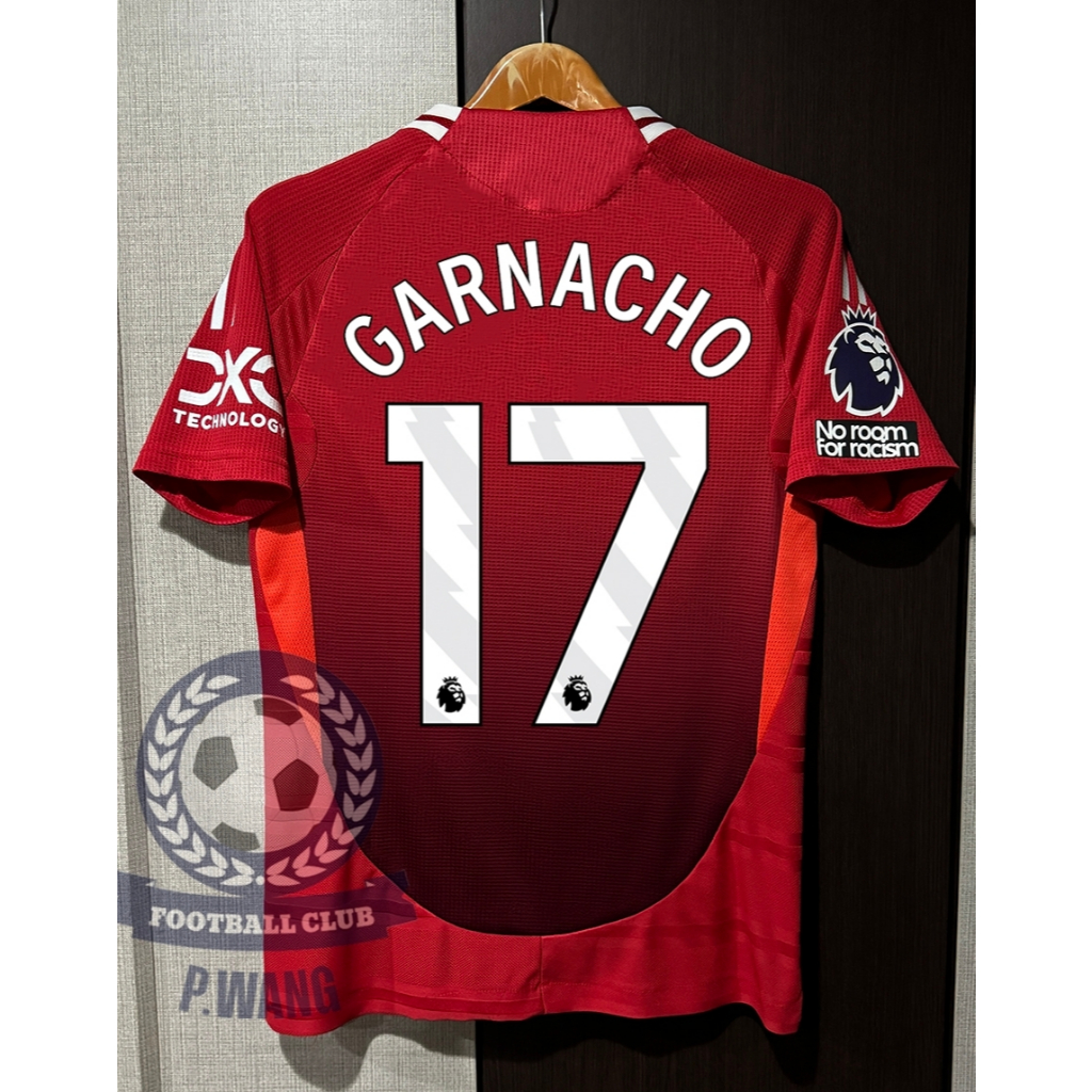 New !! เสื้อแมนยู Player เกรดนักเตะ Home ชุดเหย้า ปี 24/25 ฟลูออฟชั่น EPL ชื่อเบอร์นักเตะ-ครบทุก ...