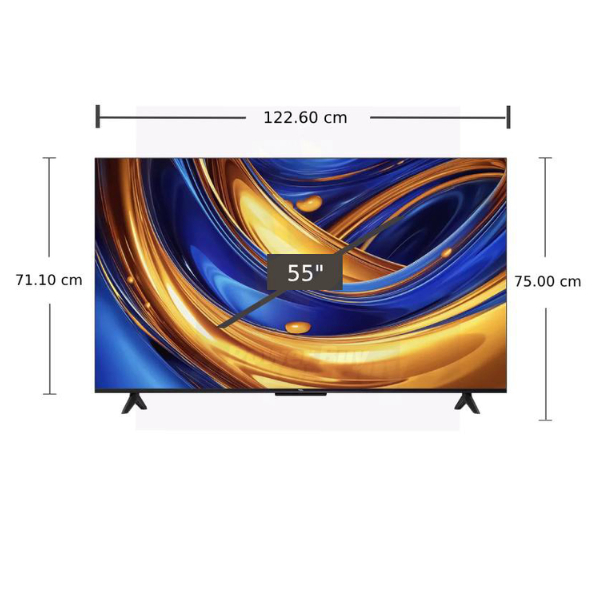 TCL TV 55P655 Google TV 55 นิ้ว 4K UHD LED รุ่น 55P655 ปี 2024 | Shopee ...