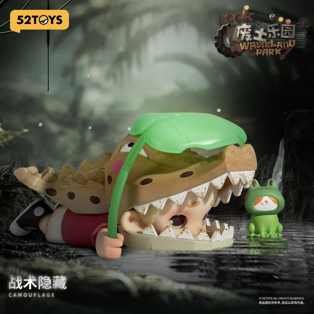 52TOYS Nook Wasteland Park Series Blind Box Figure Toy ของแท้ กล่องสุ่ม ...