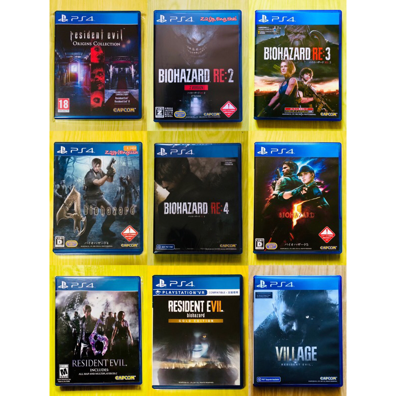 ps4 games BIOHAZARD,RESIDENTEVIL | Shopee Thailand