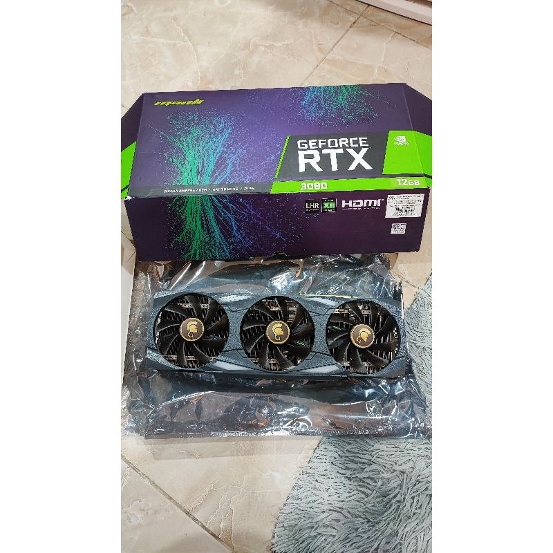 Manli GeForce RTX 3080 Gallardo 12GB GDDR6X 384-bit ประกัน22/02/68 ...