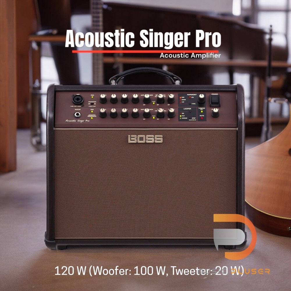 BOSS Acoustic Singer Pro Acoustic Amplifier | Shopee Thailand