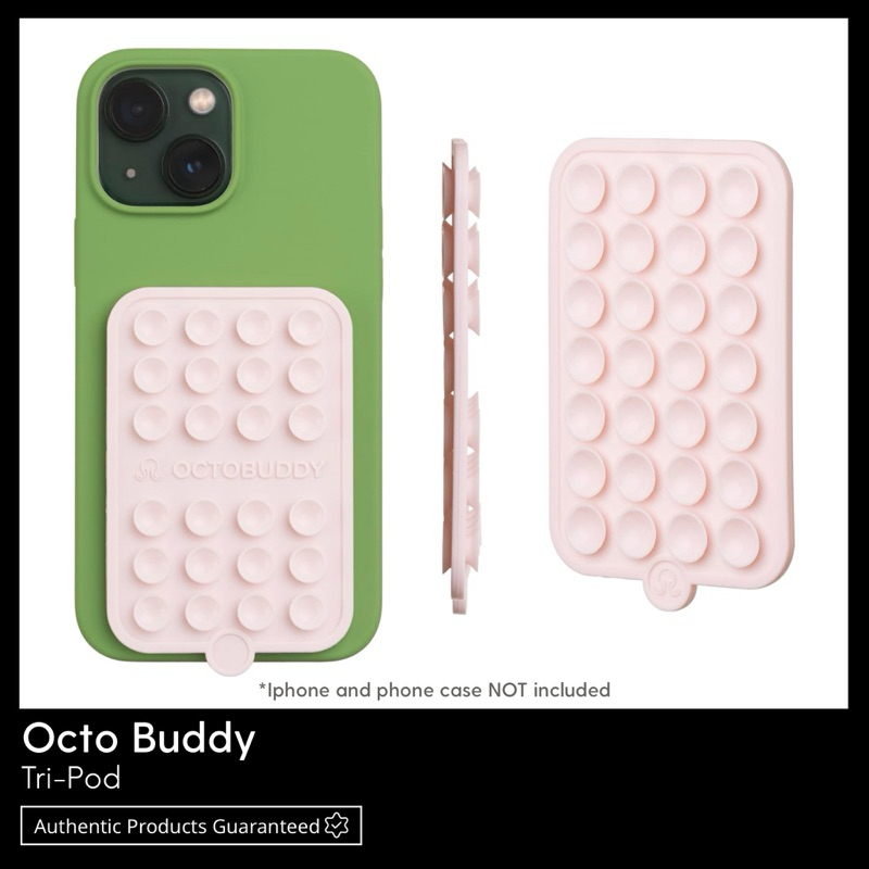 OCTOBUDDY Silicone Double-Sided Suction Phone Case พร้อมส่ง & แท้ ...