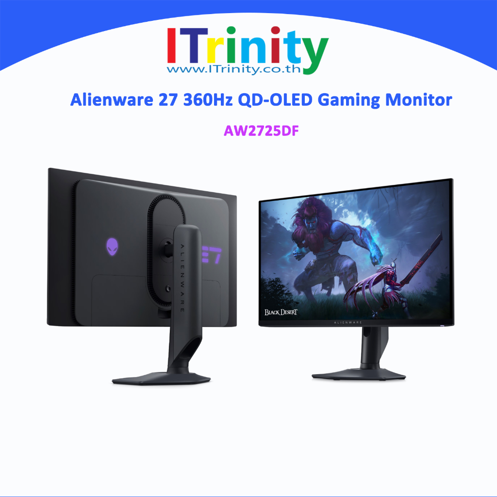 Dell AW2725DF Alienware 27 360Hz QD-OLED Gaming Monitor เดลล์ จอ ...