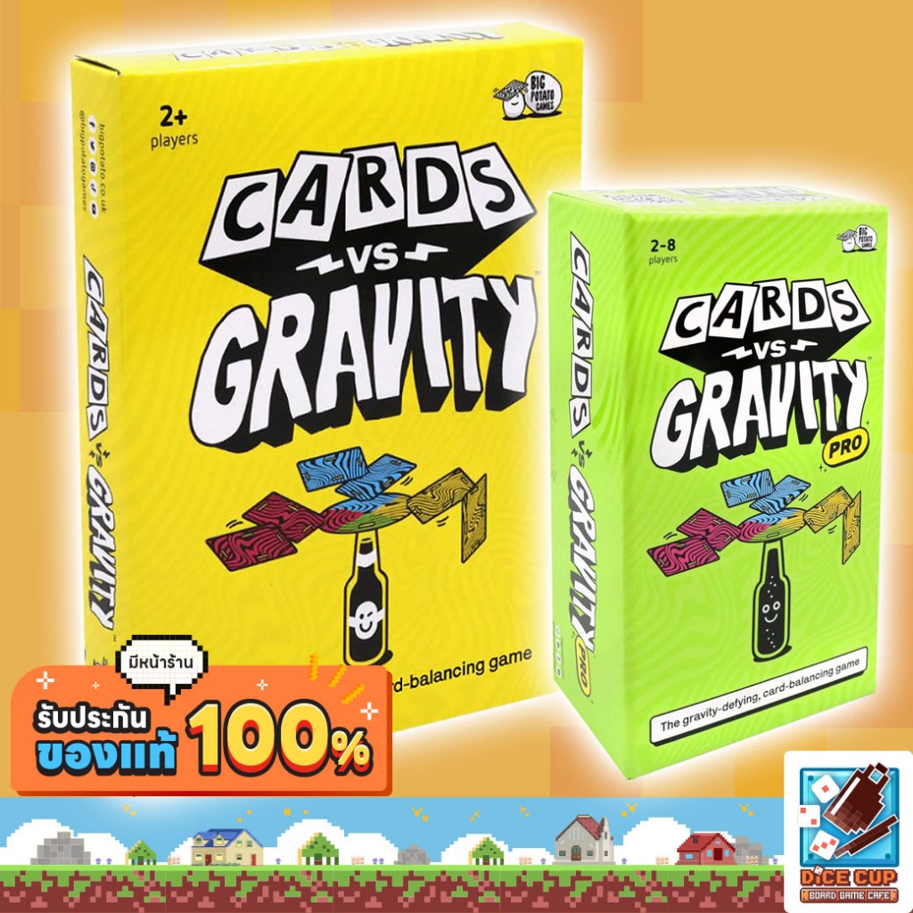 [ของแท้] Cards VS Gravity/ Cards VS Gravity Pro Board Game | Shopee Thailand