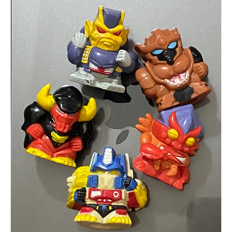 Takara 1998 Beast Wars II Transformer finger Puppet figure ครบเซท 5 ตัว ...