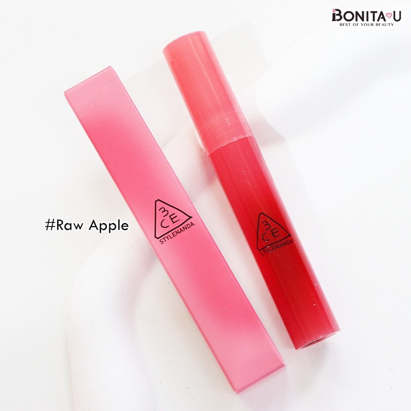 3CE Drop Glow Gel สี Raw Apple #ลิปกลอสฉ่ำวาว | Shopee Thailand