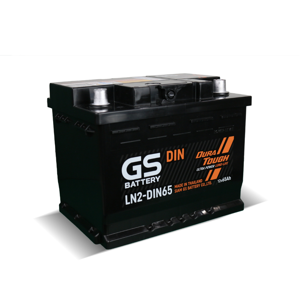 ⚡️แบตเตอรี่รถยนต์ แบตขั้วจม LN2-MF DIN65 GS Battery แบตกึ่งแห้ง- 65 แอมป์ | Shopee Thailand
