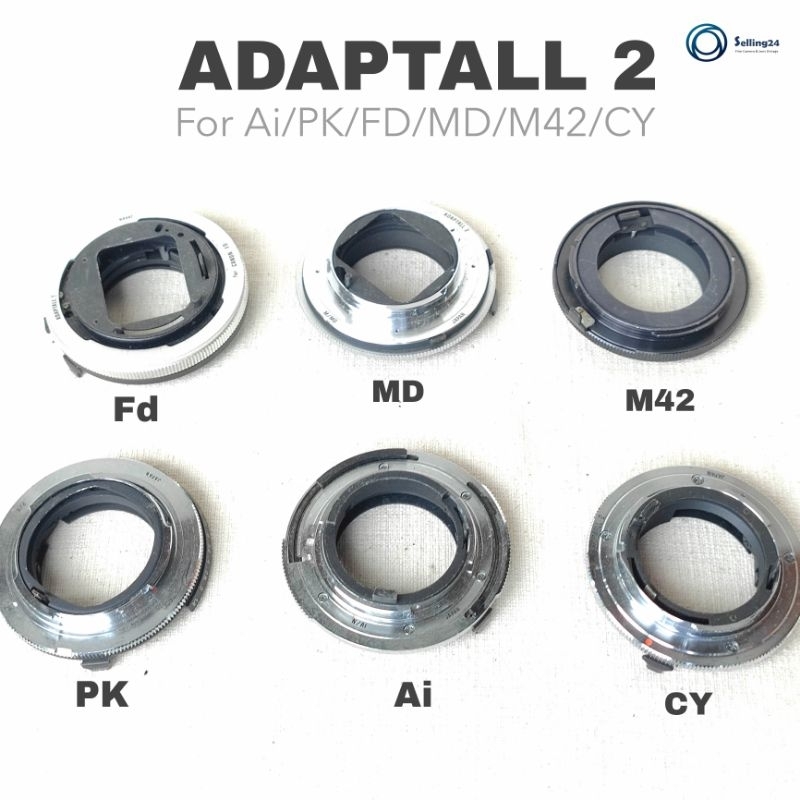 Tamron Adaptall 2 Custom for Mount MD/CY/Ai/FD/M42/PK/OM Camera SLr ...