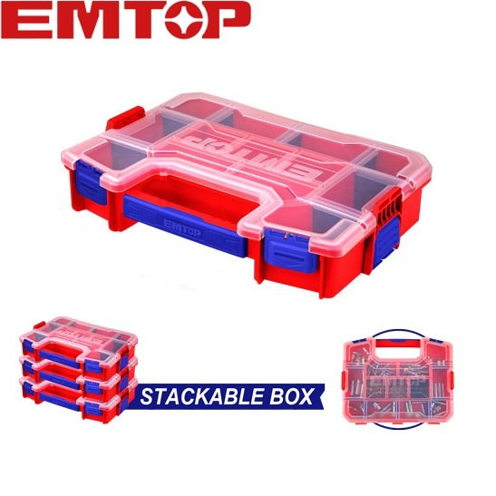 EMTOP กล่องใสเครื่องมือ 12 และ 15 นิ้ว ( Plastic Organizer ) รุ่น EPBX1211 EPBX1511มันเข้ามือมาก ...