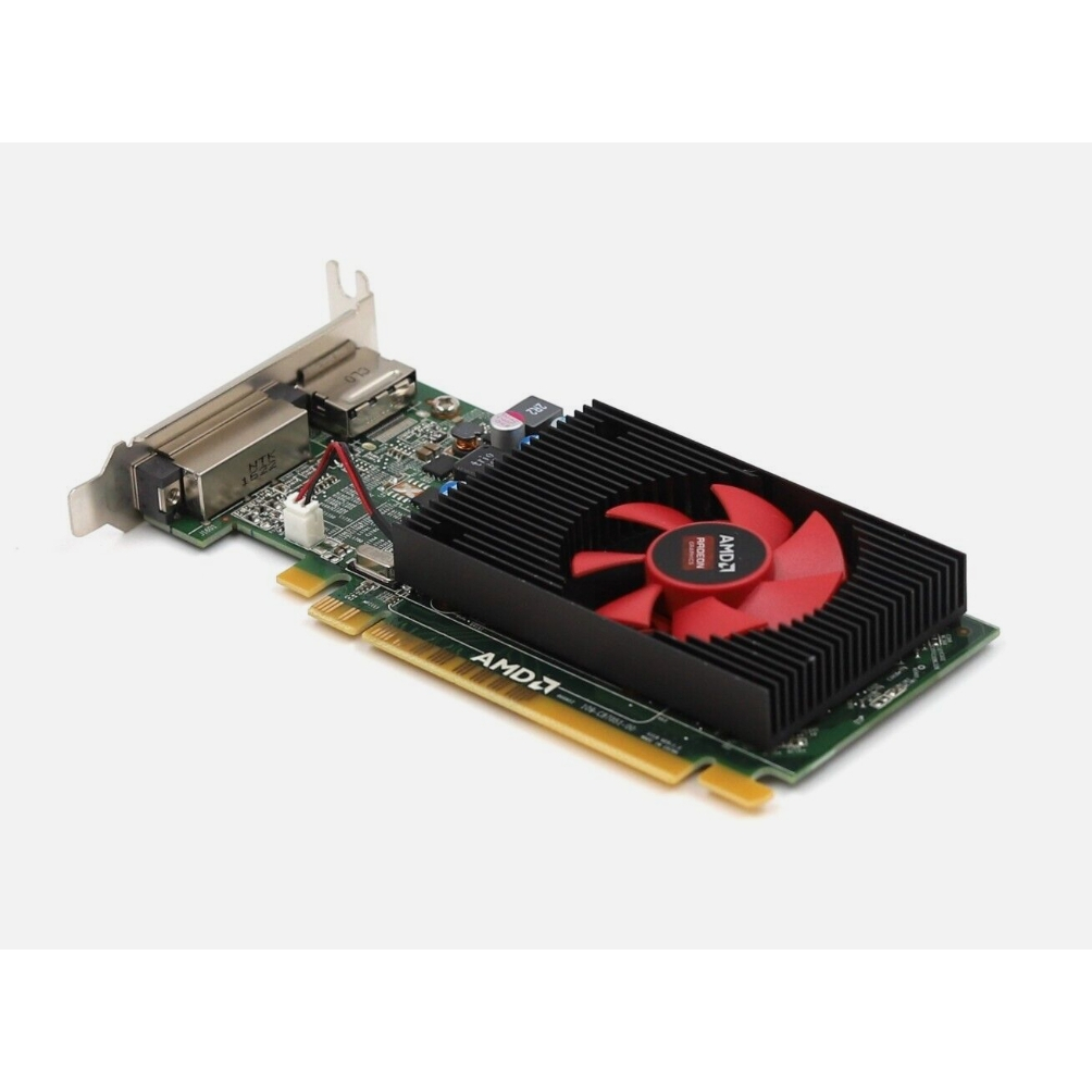 AMD การ์ดจอมือสอง รุ่น R5 340 2 GB พอร์ตการเชื่อมต่อ DVI และ Display ...