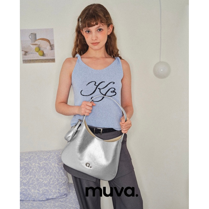 muva bag | Rockstar hobo bag กระเป๋าสะพายหนังแท้ | Shopee Thailand