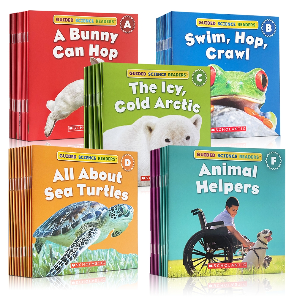 Guided Science Readers Level A-F Children's Popular Science Picture ...