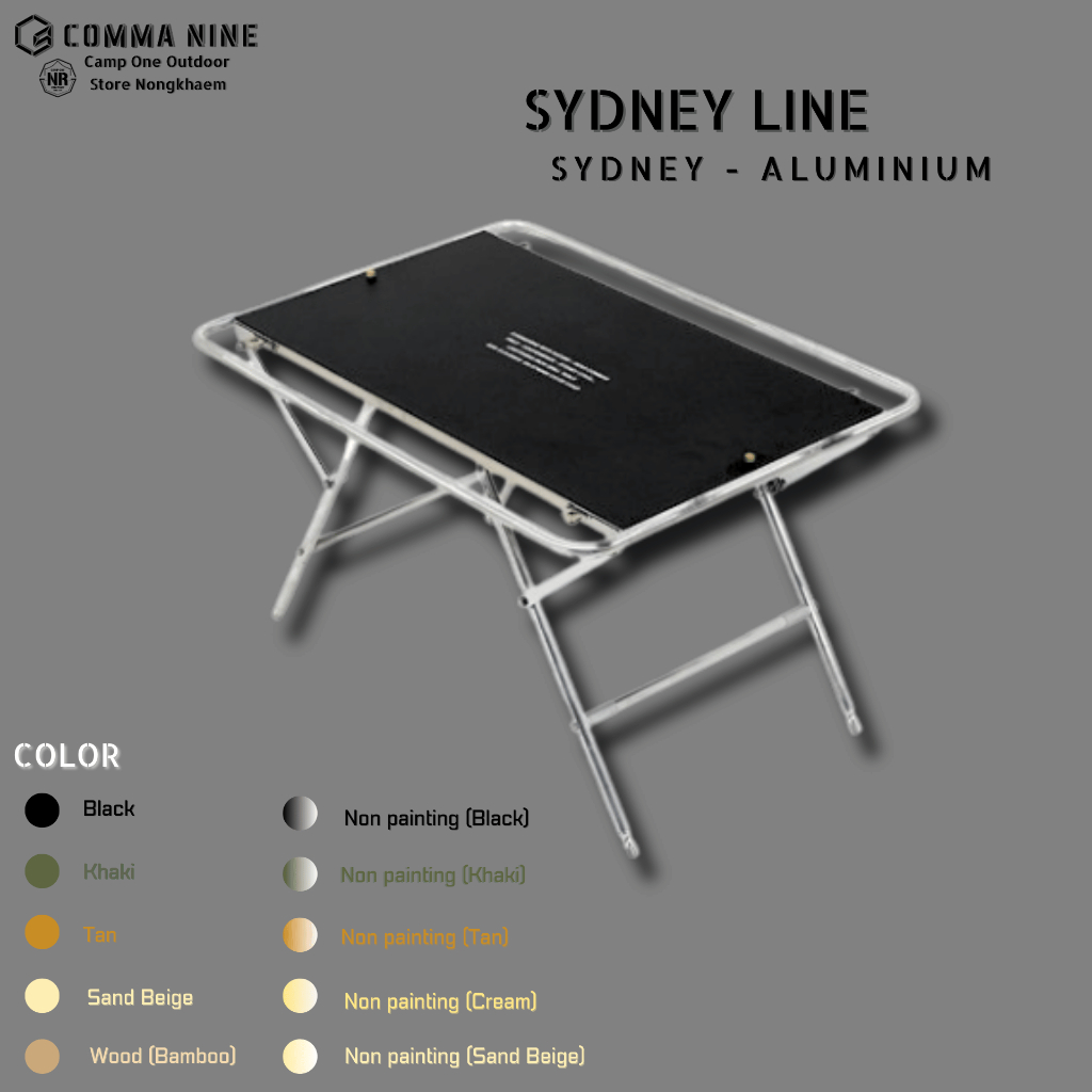 [ส่งด่วน/ส่งไว/จัดส่งทุกวัน/มีประกัน] COMMA NINE Sydney Aluminium ...
