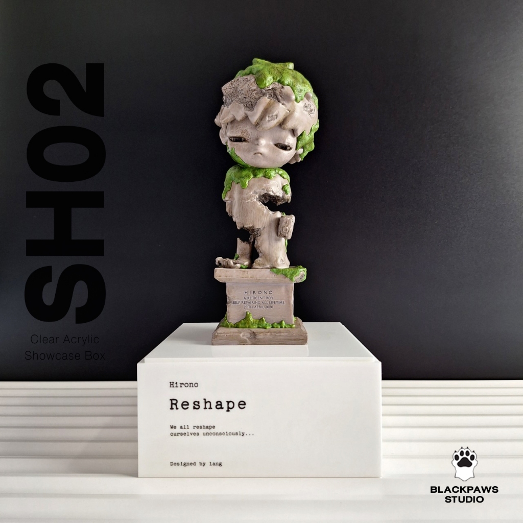 Showcase Box (SH02) - กล่องโชว์โมเดล สำหรับ Art toy Hirono Reshape ...