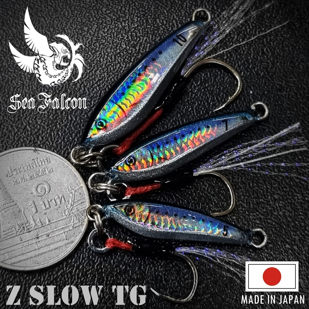SEA FALCON Z SLOW TG 5g 7g 10g *** ไมโครจิ๊ก ทังสเตน มีตัวเบ็ดพร้อมใช้ ...