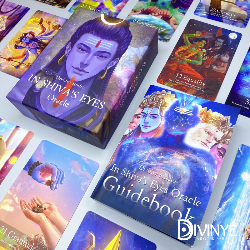In Shiva's Eyes Oracle | ไพ่ออราเคิลพระศิวะ ไพ่ออราเคิลสองภาษา ไทยและ ...