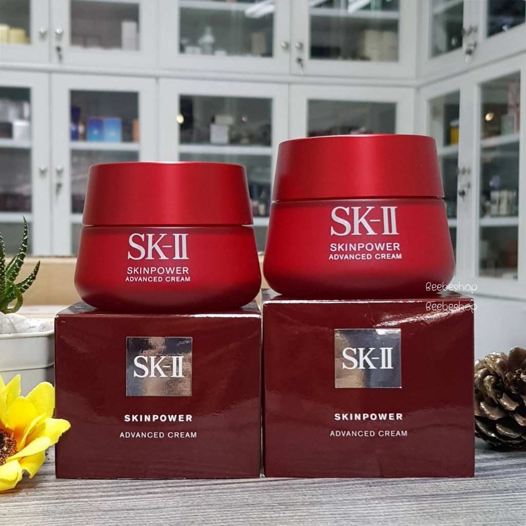 สูตรใหม่ SK-II SKINPOWER ADVANCED Cream 50g 80g 100g ครีมบำรุงผิวหน้า | Shopee Thailand