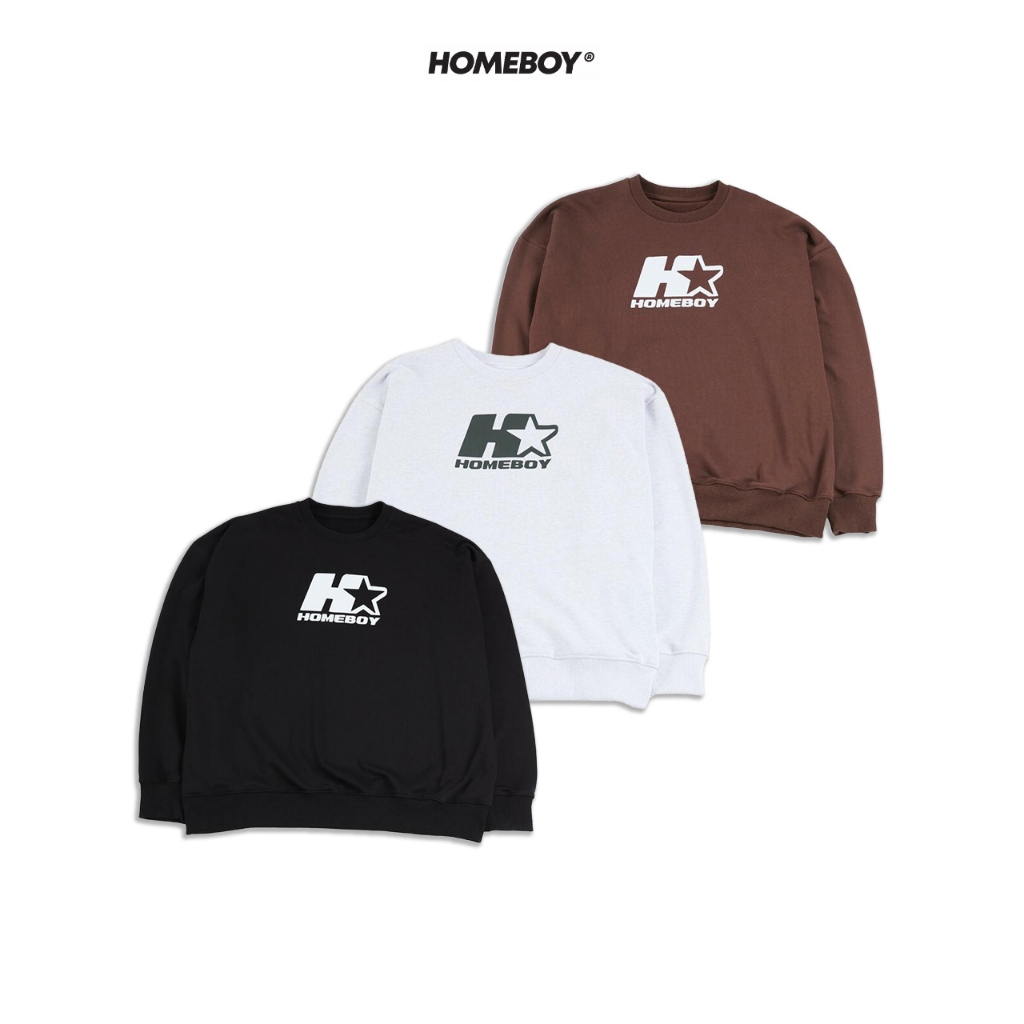 HOMEBOY เสื้อแขนยาว HB.STARBOY | Shopee Thailand