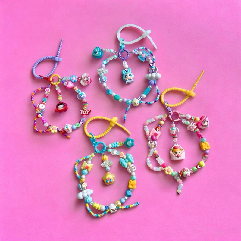 พวงกุญแจ pop mart แท้ pop been cry baby molly ใส่ชื่อได้ diyเองได้ ...