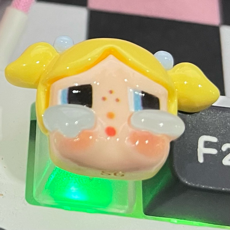 คีย์แคป Keycap Powerpuffgirl x Crybaby ~~ | Shopee Thailand