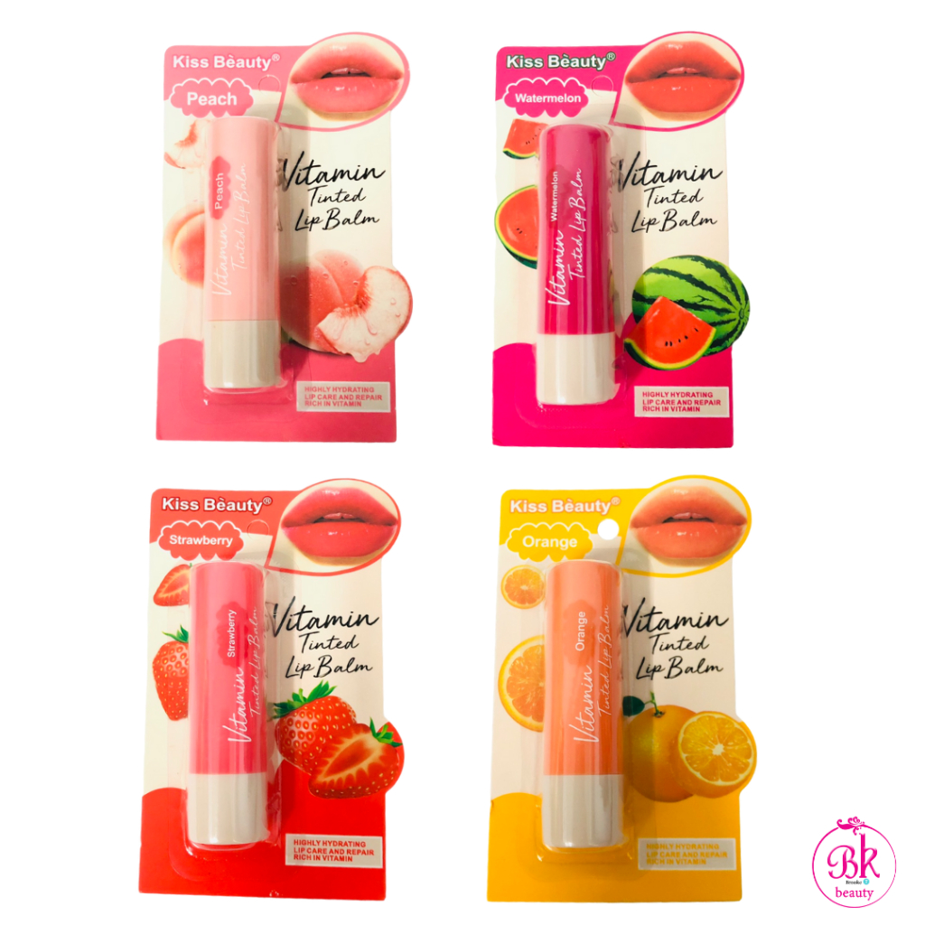 29199-03 ลิปบาล์ม Kiss beauty Tinted Lip Balm ลิปมัน วิตามิน เพิ่มความ ...