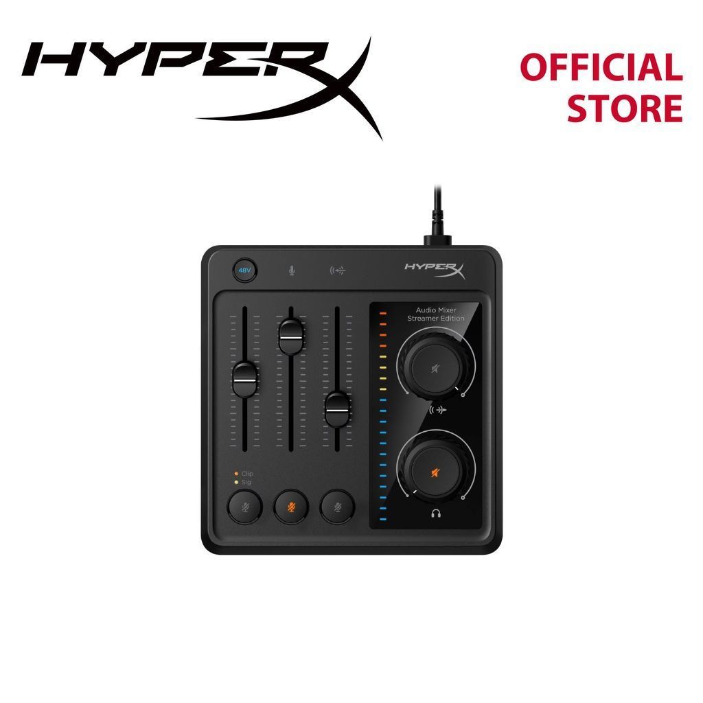 HyperX Audio Mixer ออดิโอมิกเซอร์แบบ USB (73C12AA) | Shopee Thailand