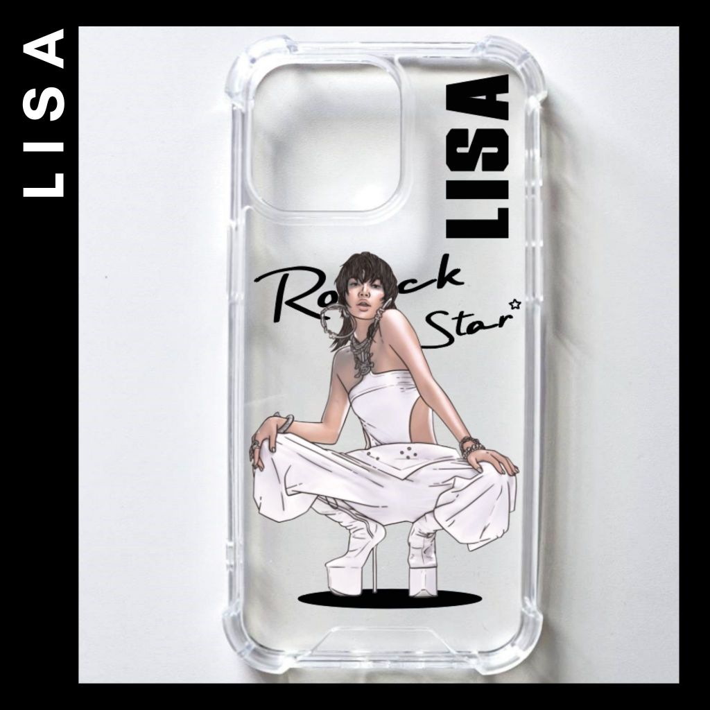LD6. เคสสกรีนลายรูปวาด Lisa : BLACKPINK : LISABLACKPINK : ลิซ่า : ลิซ่า ...