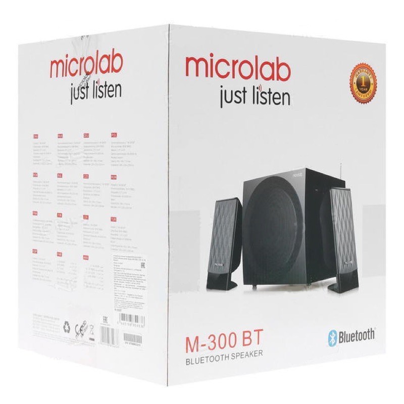M300BT MICROLAB Bluetooth 2.1 ประกัน 1ปีศูนย์ไทย ของแท้ | Shopee Thailand