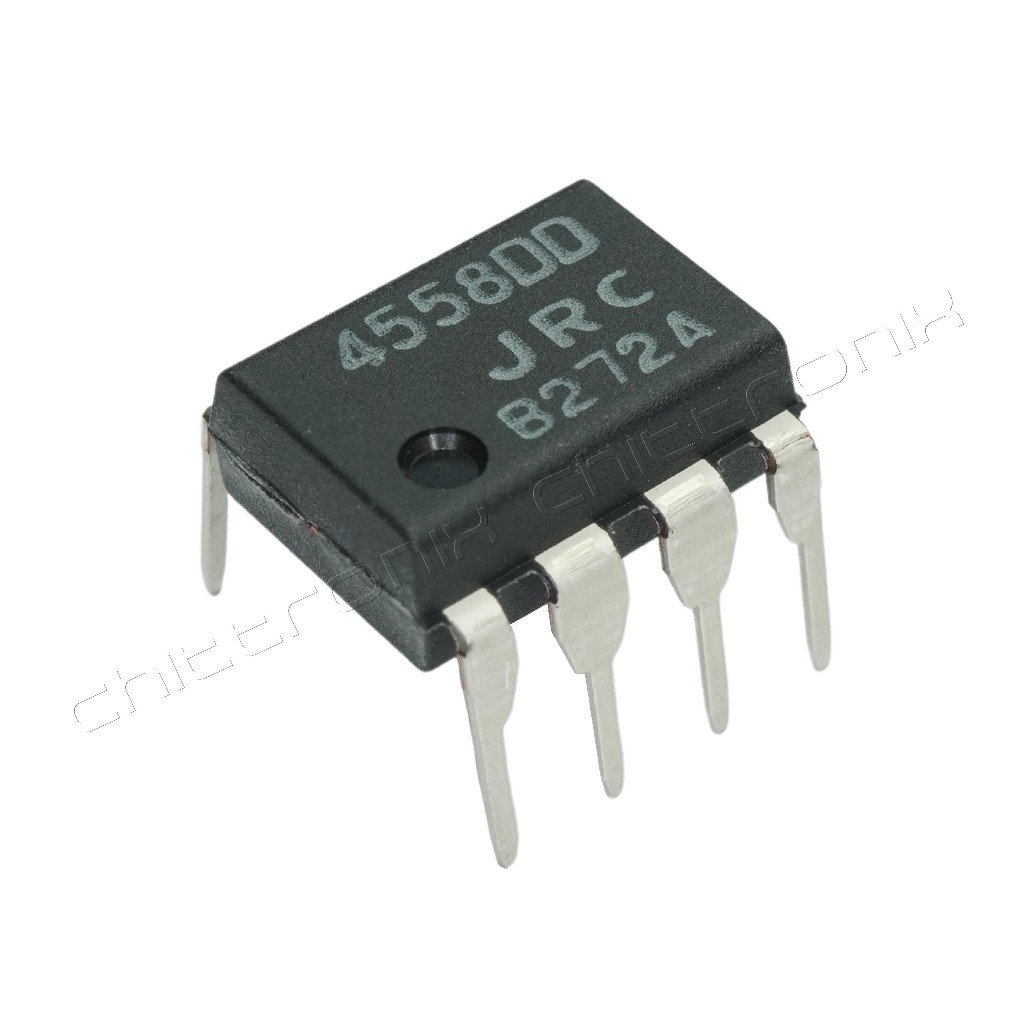 NJM4558DD 4558DD IC OpAmp ออปแอมป์ แบบ DIP 8 ขา ยี่ห้อ JRC แท้ | Shopee Thailand