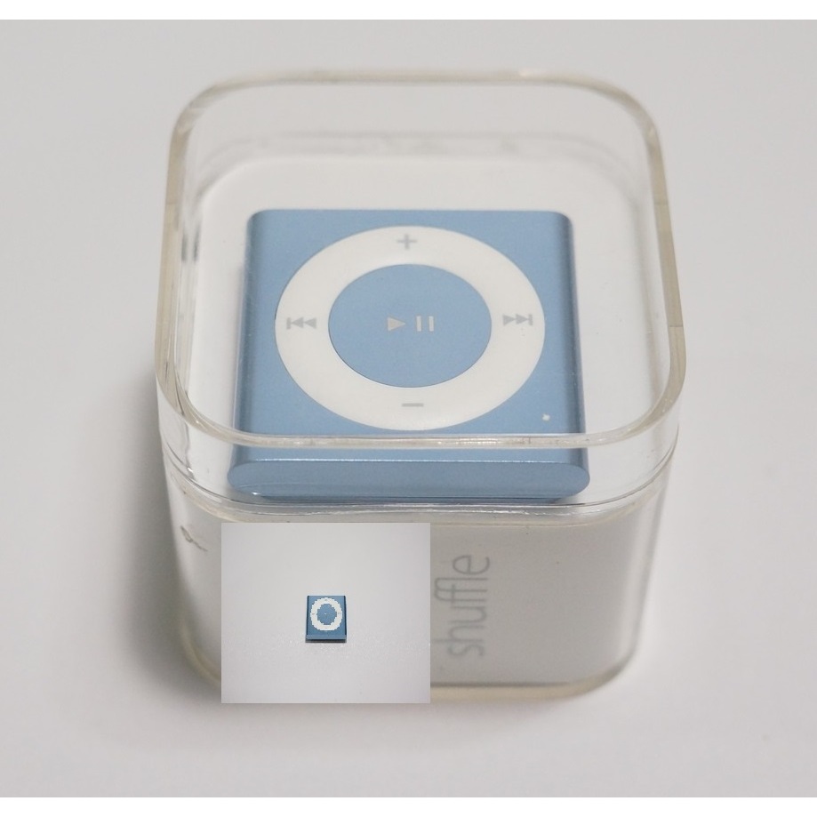 เครื่องเล่น MP3 shuffle GEN4 2 GB เครื่องสภาพสวยมาก (ตำหนิแบตเสื่อม ...