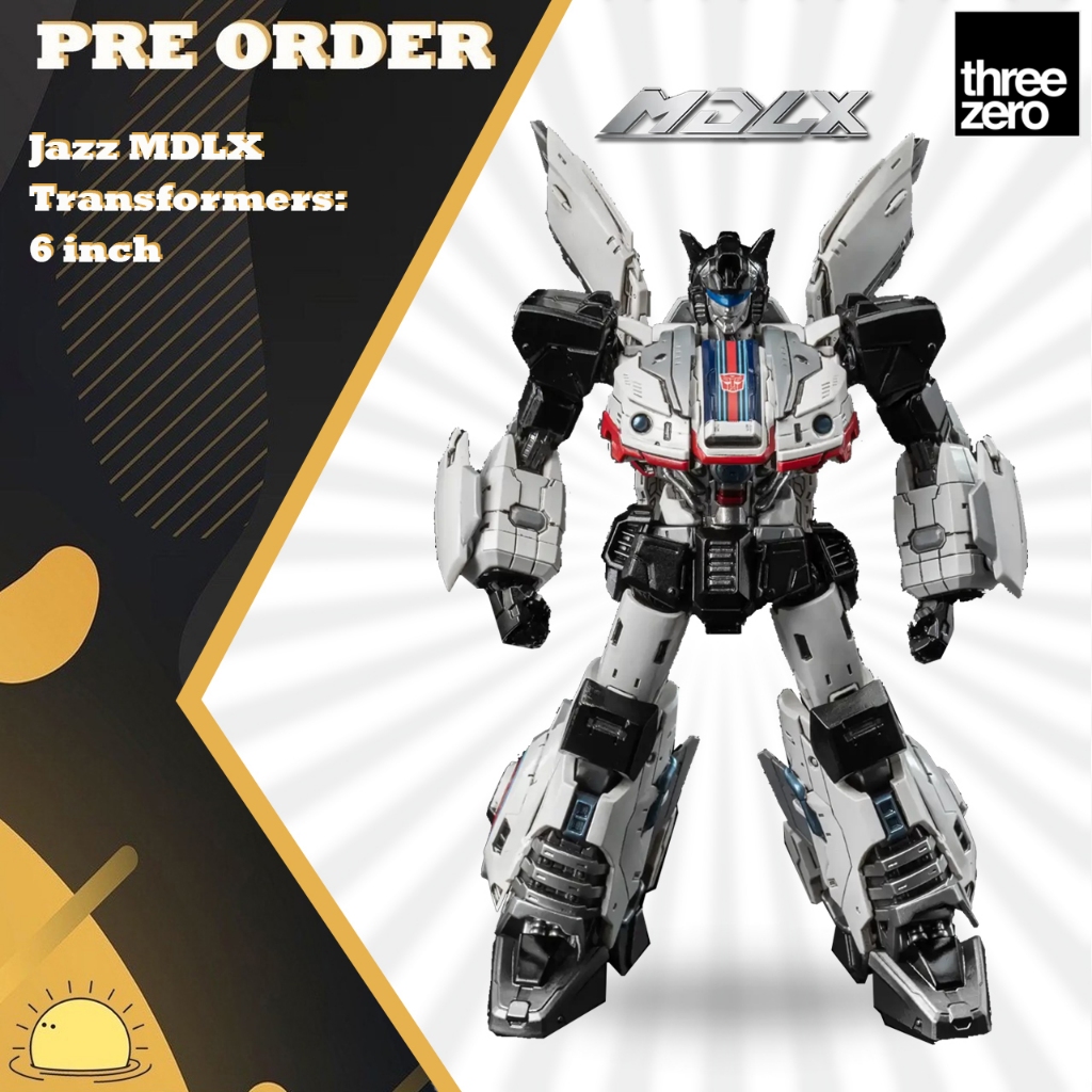 Pre-order Threezero Jazz MDLX Transformers: 6 inch | Shopee Thailand