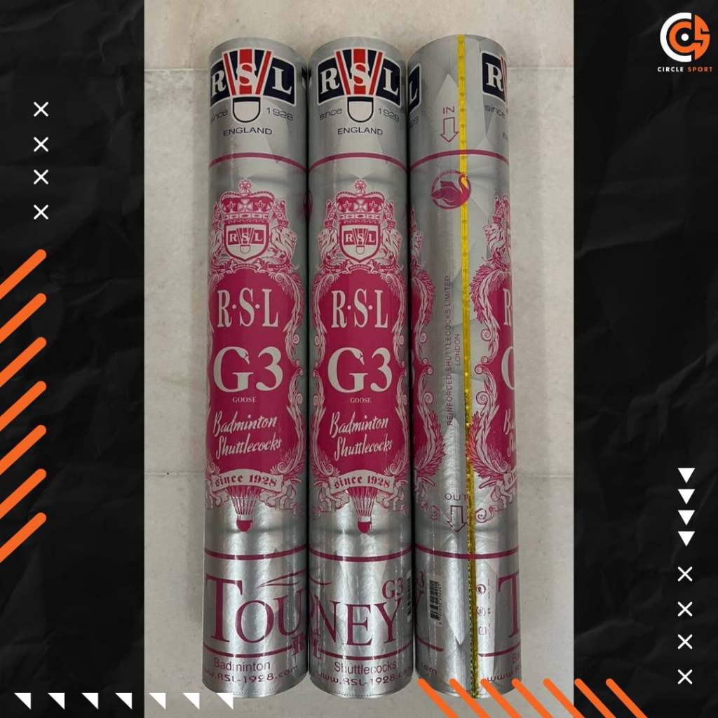 ลูกแบดมินตัน RSL G3 (สินค้าลิขสิทธิ์แท้ 100%) นำเข้าจากมาเลเซีย ...